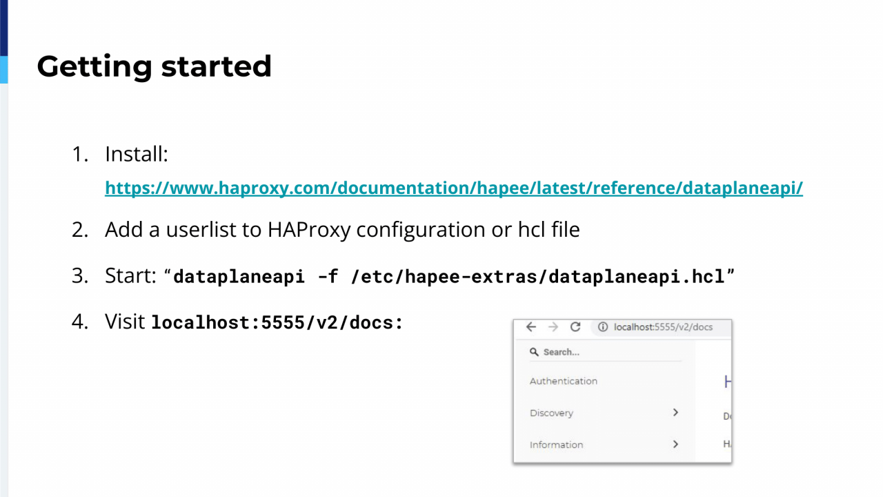 Latest Updates in the HAProxy Data Plane API - HAProxy Technologies Latest Updates in the HAProxy Data Plane API - HAProxy Technologies